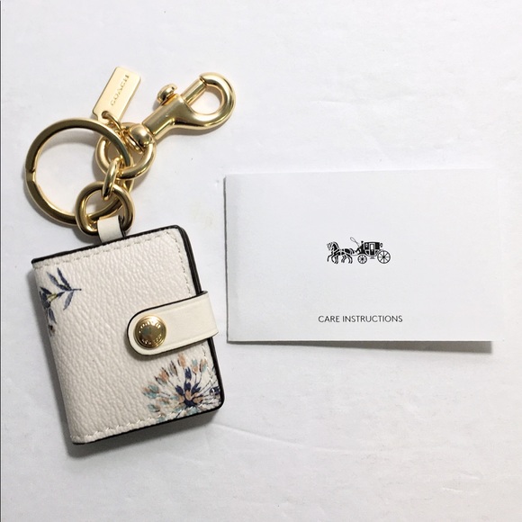Coach | Accessories | Coach Keychain Photo Frame Bag Charm Nwt | Poshmark